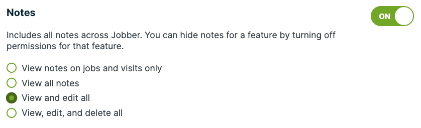 Notes and Attachments – Jobber Help Center