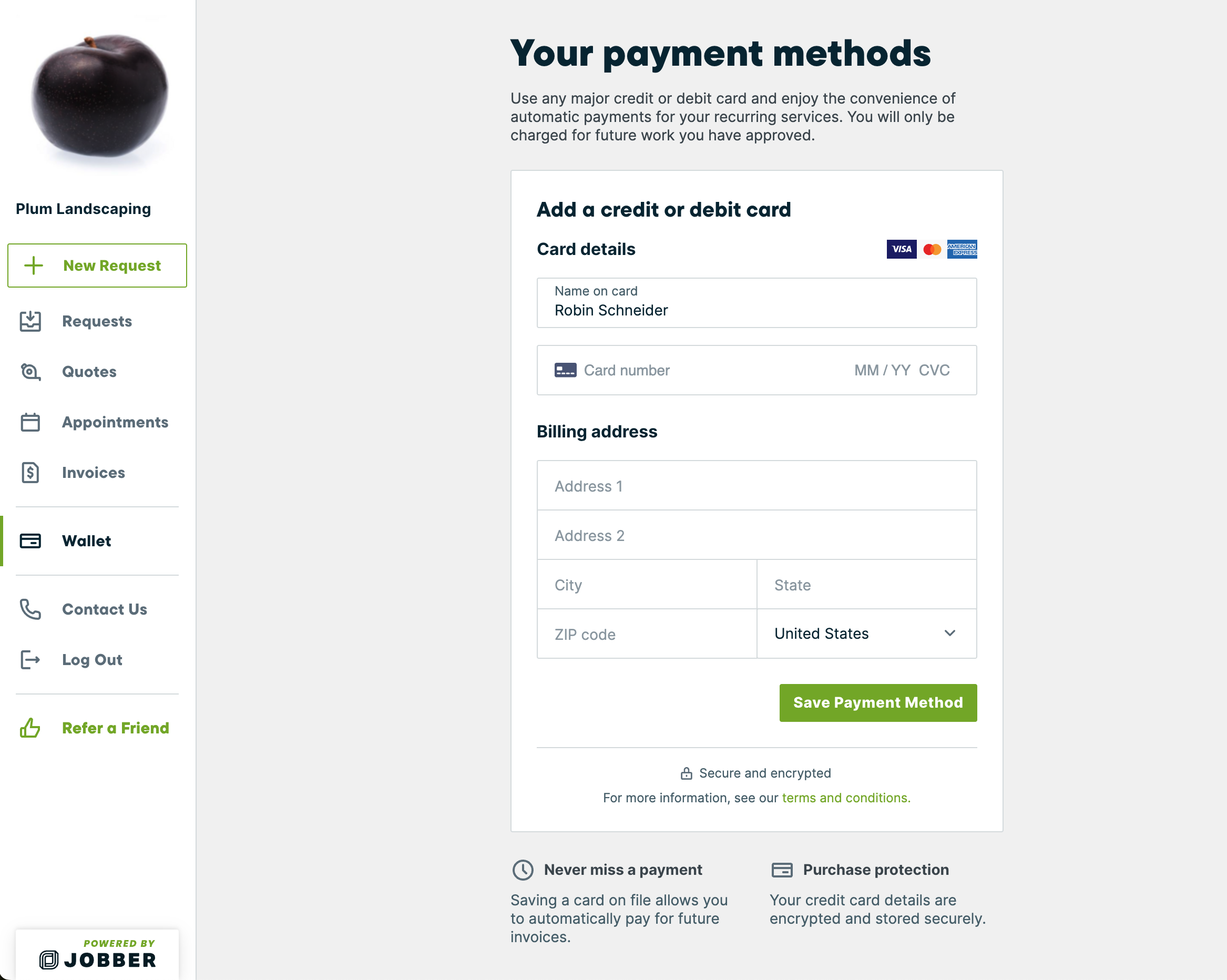 What Do Your Clients See in Client Hub? – Jobber Help Center