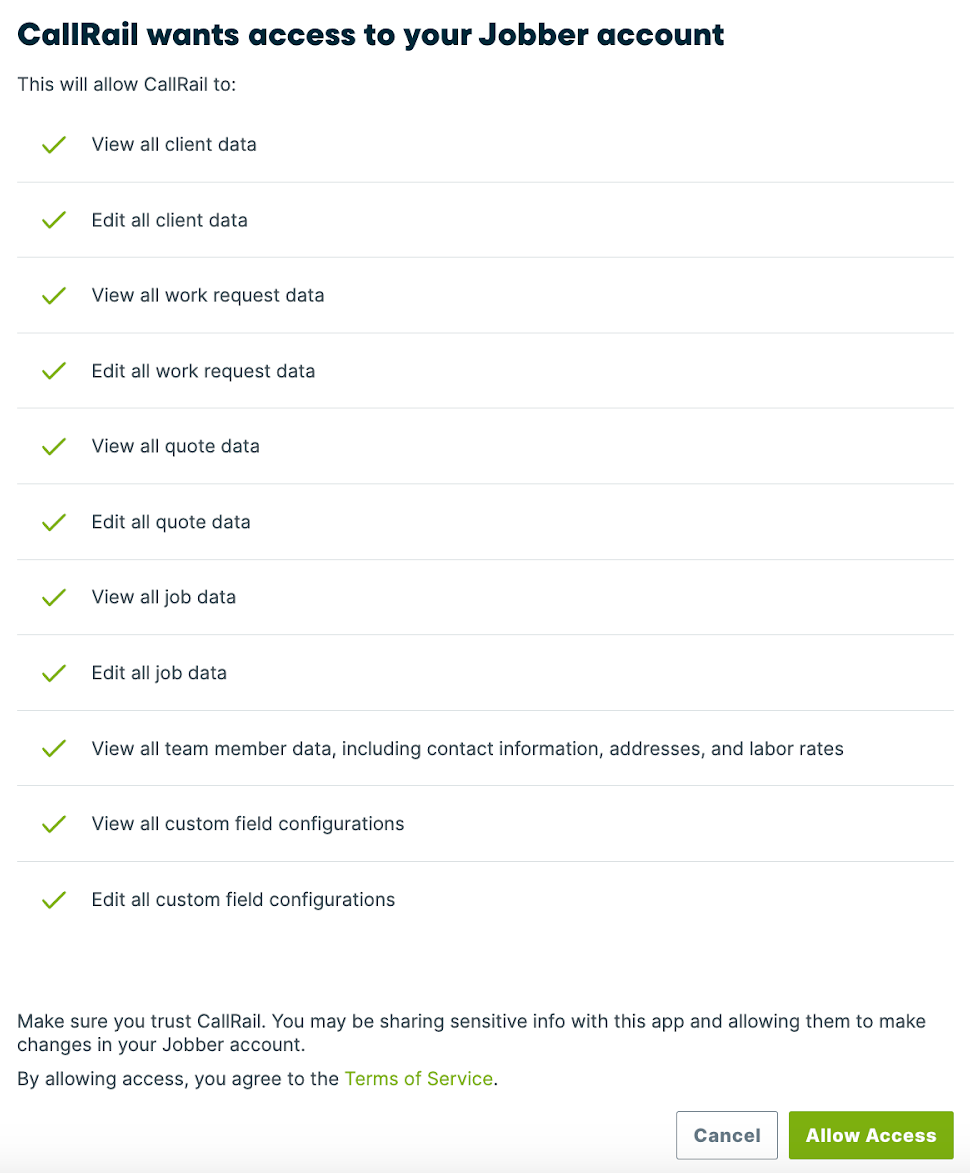 Jobber and CallRail Integration – Jobber Help Center Jobber and CallRail Integration – Jobber Help Center
