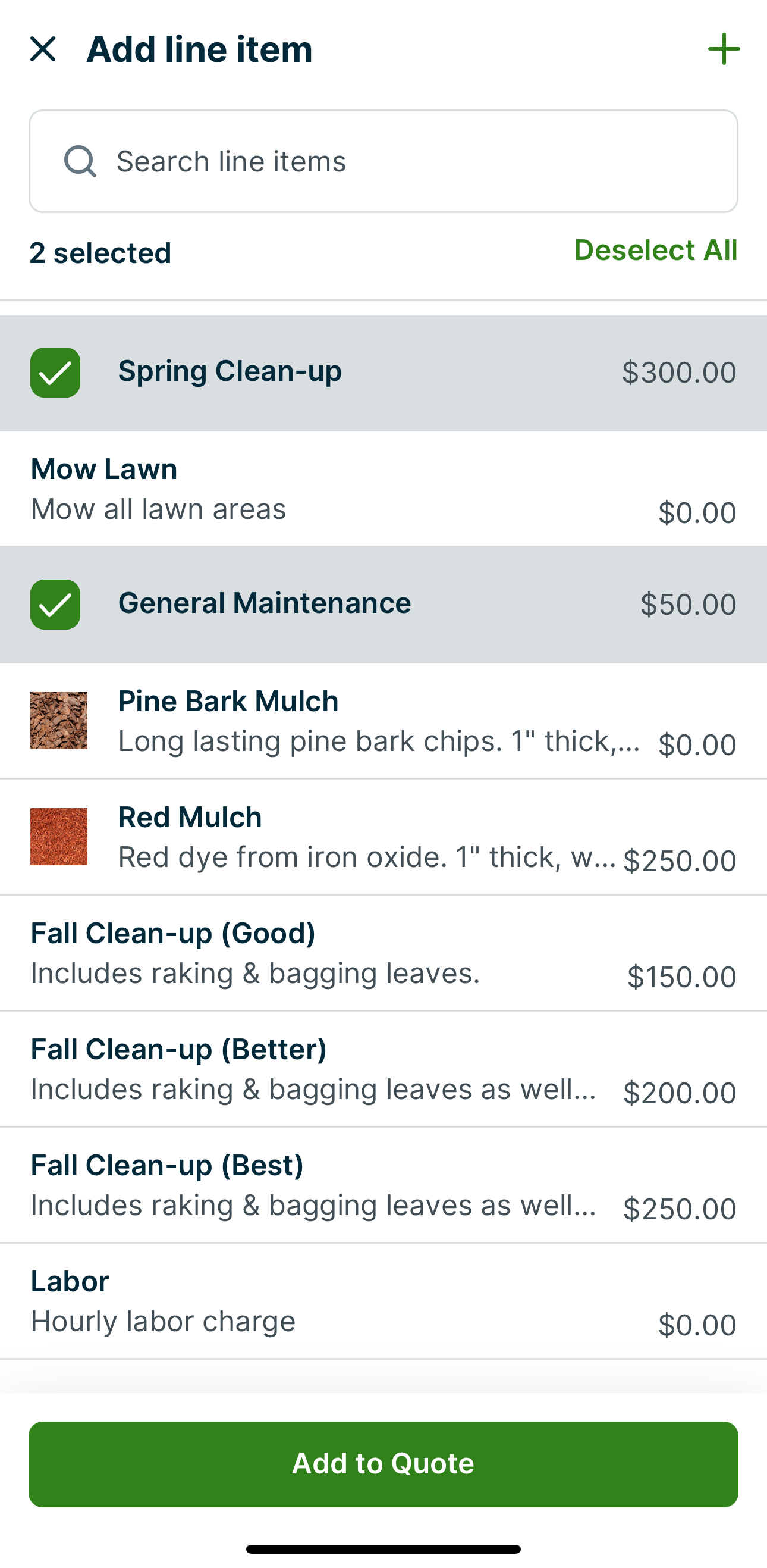 Quotes in the Jobber App – Jobber Help Center