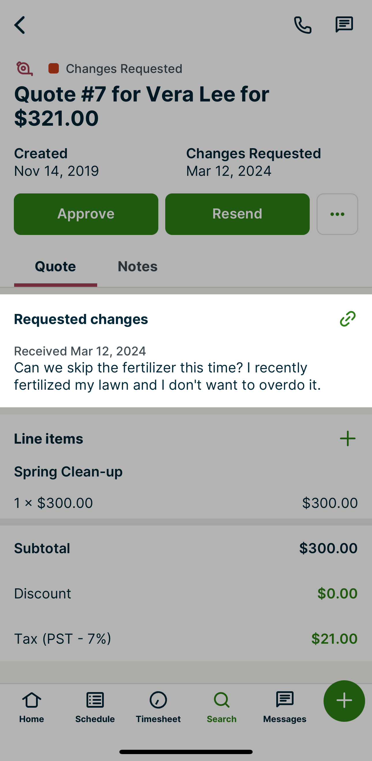 Quotes in the Jobber App – Jobber Help Center