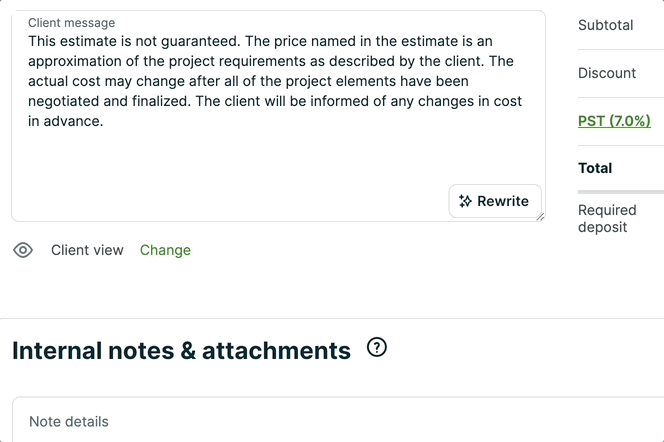 Quote Basics – Jobber Help Center