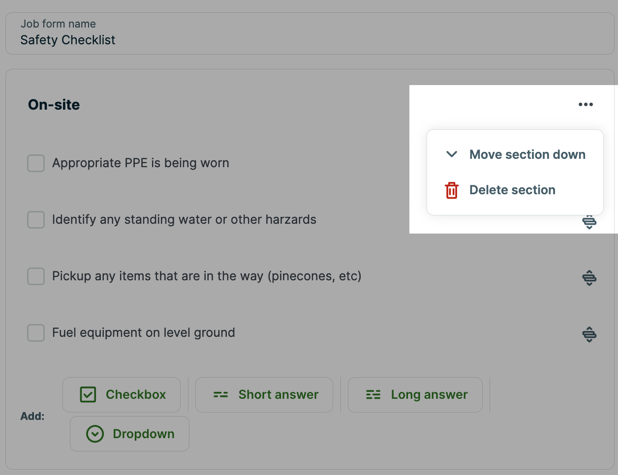 Job Forms – Jobber Help Center