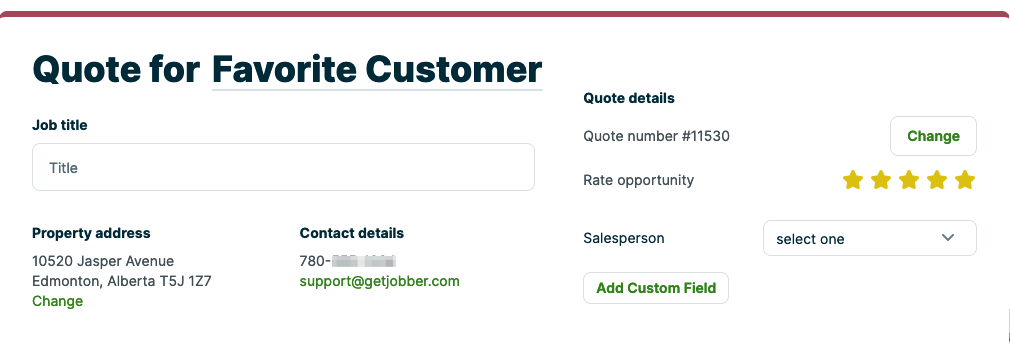 Quote Basics – Jobber Help Center