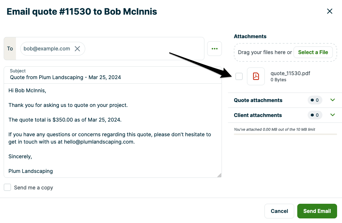 Quote Basics – Jobber Help Center