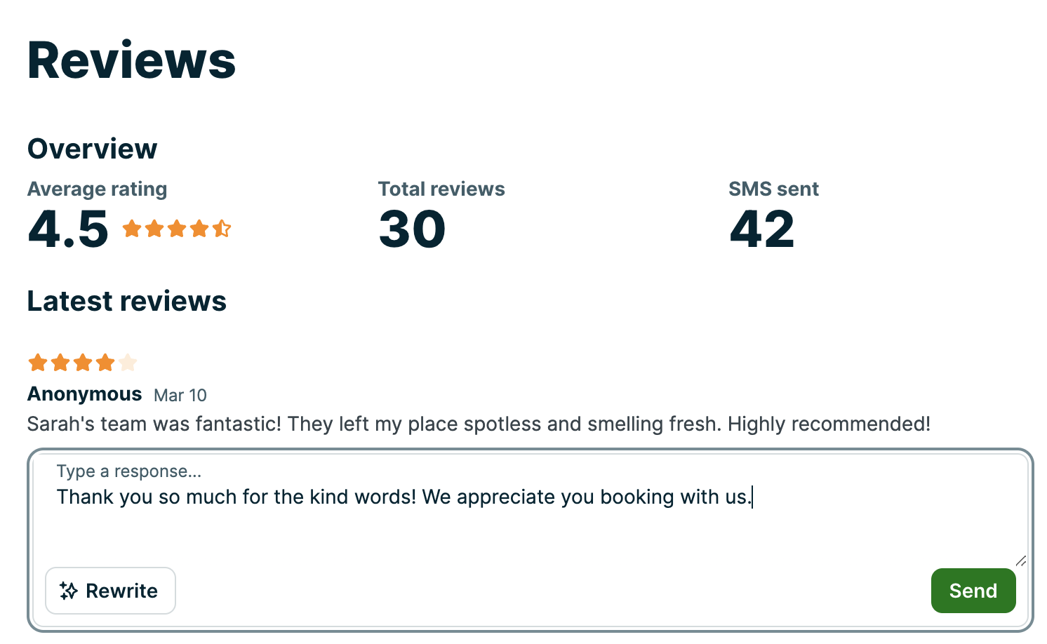 Reviews | Marketing Tools – Jobber Help Center