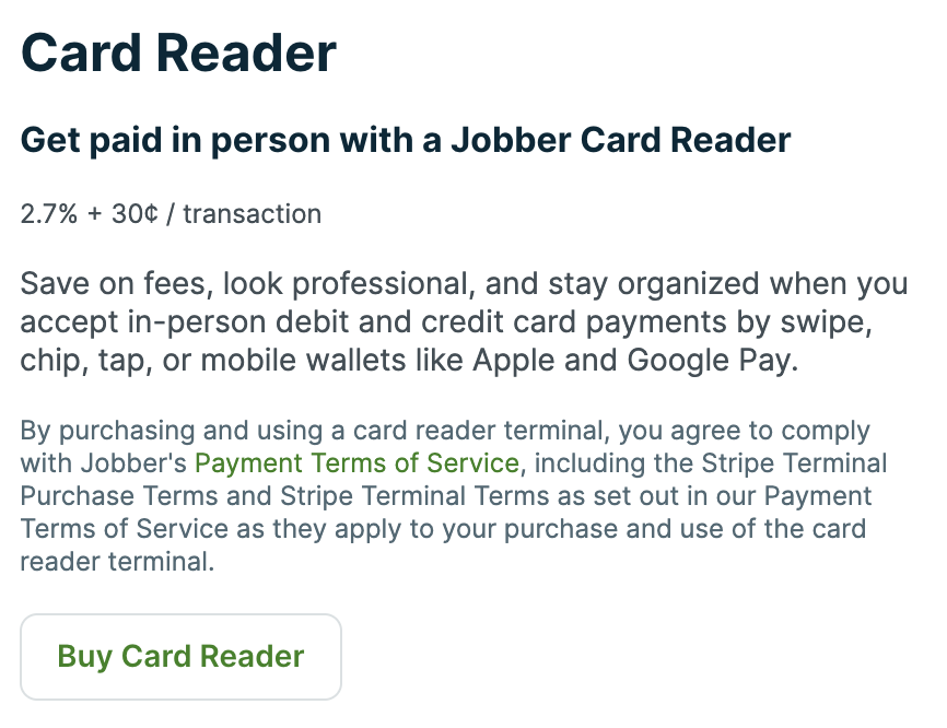 Manage your Jobber Payments Settings – Jobber Help Center
