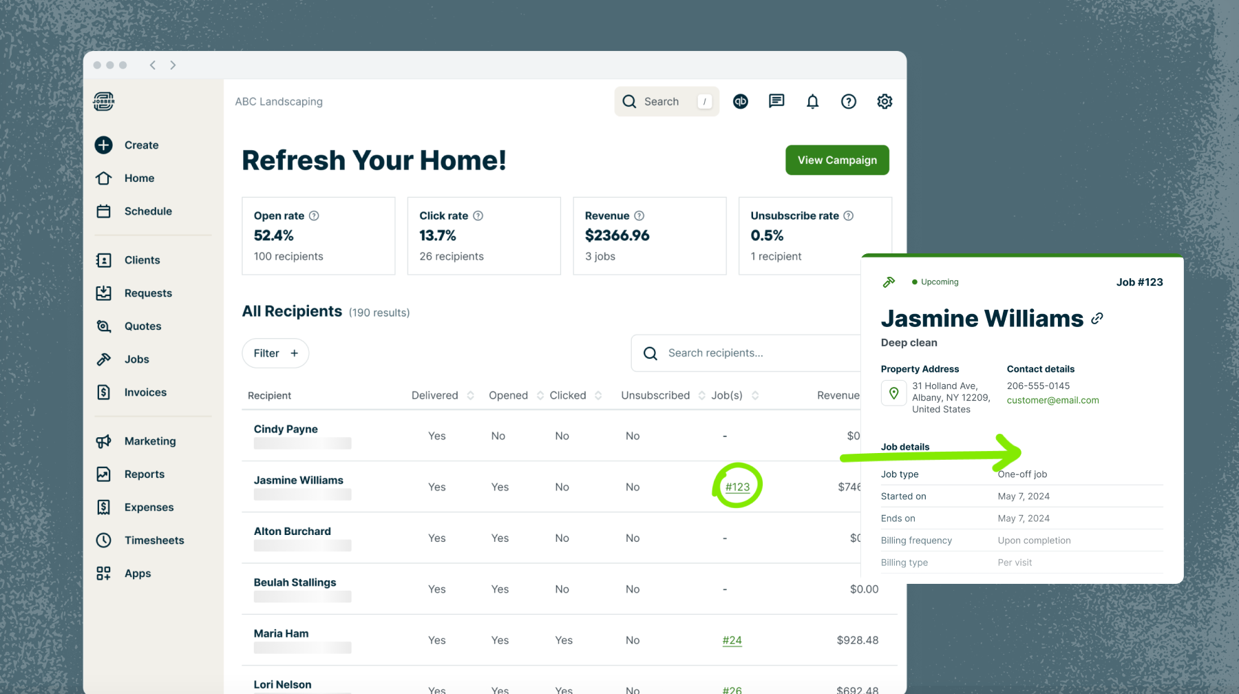 Campaigns | Marketing Tools – Jobber Help Center