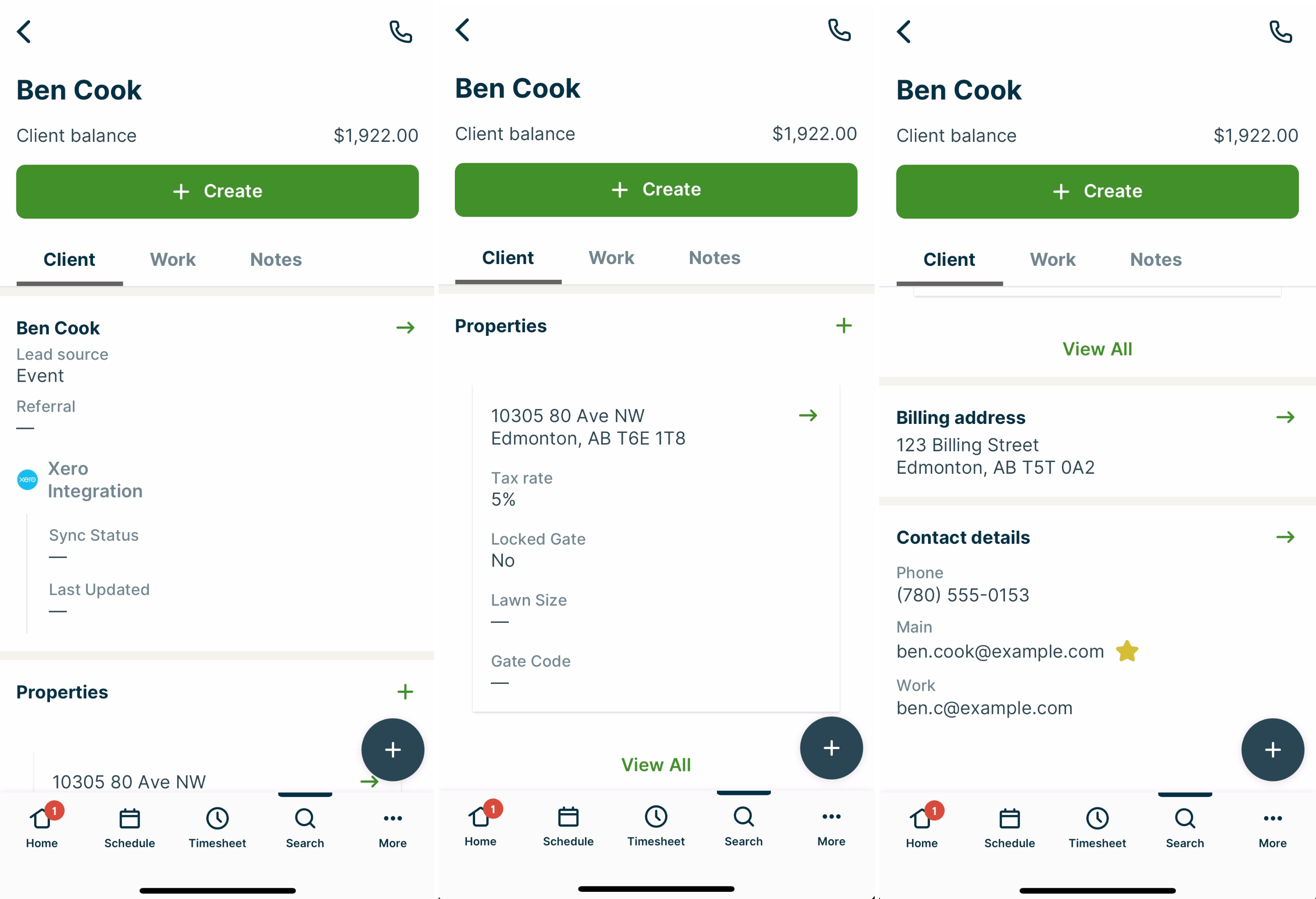 Client Information in the Jobber App – Jobber Help Center