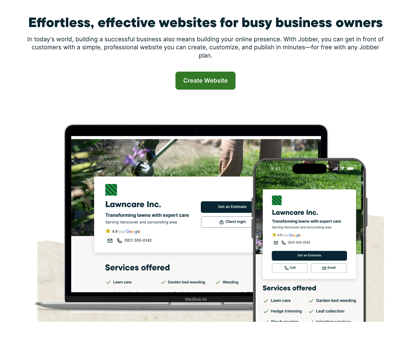 Website | Marketing Tools – Jobber Help Center