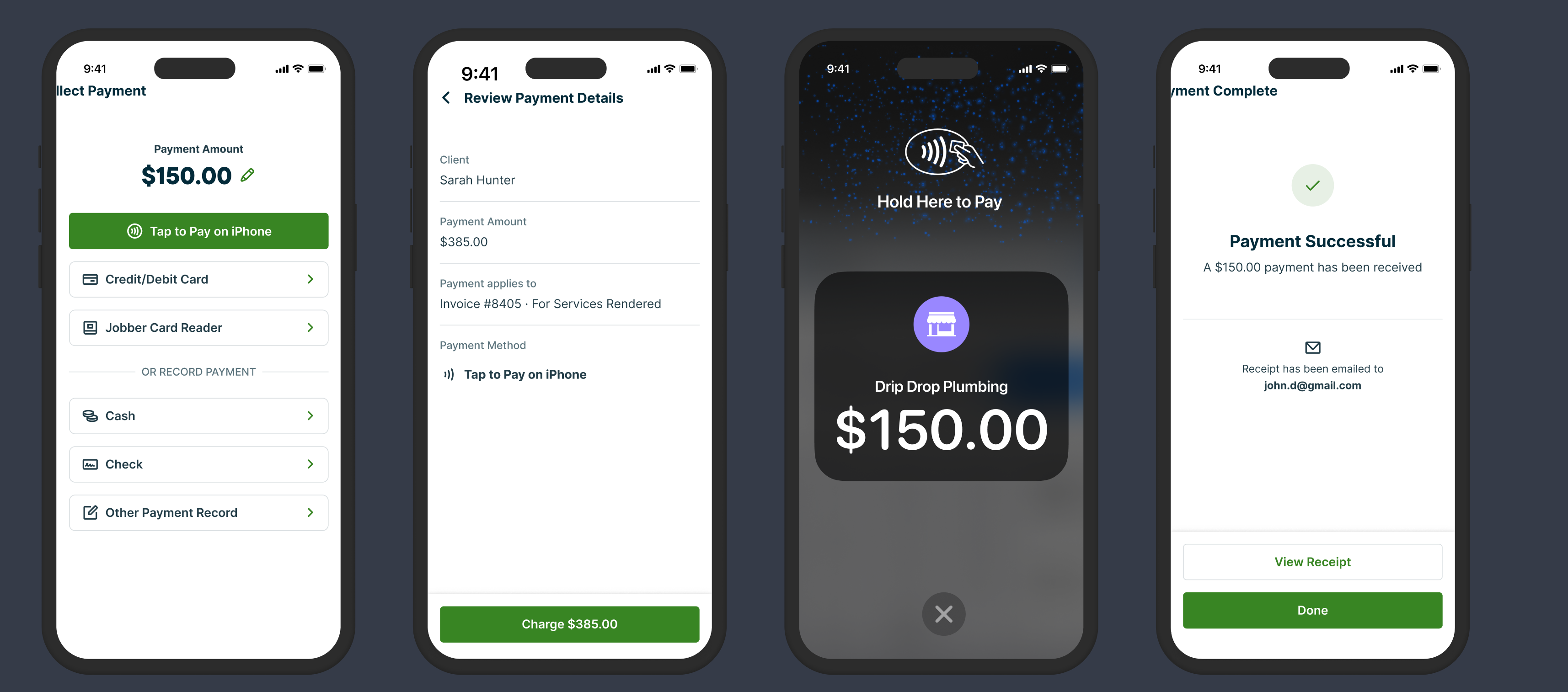 Collecting Card Payments in the Field Using Jobber Payments with the ...