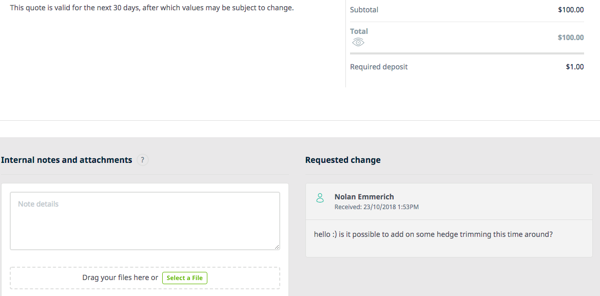 Quote Approvals – Jobber Help Center