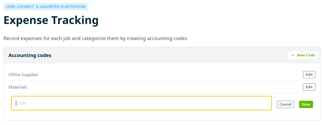 Expenses – Jobber Help Center