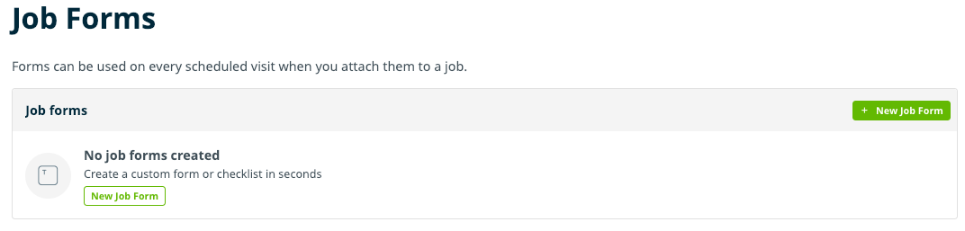 Job Forms – Jobber Help Center