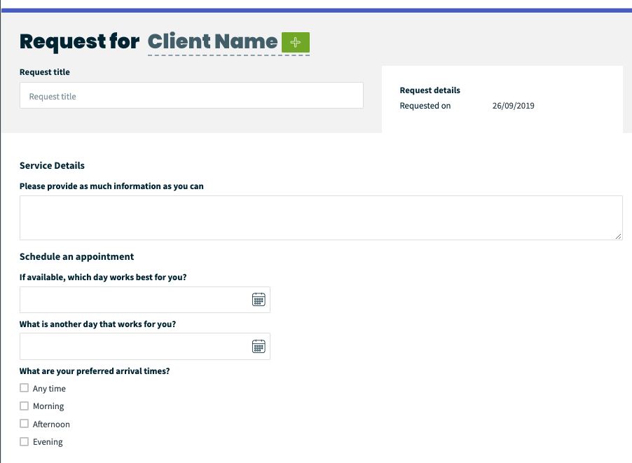 Request Basics – Jobber Help Center