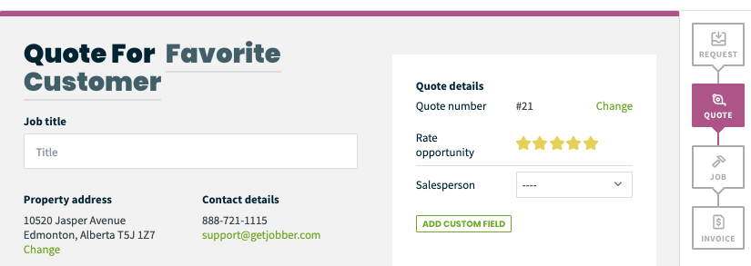 Quote Basics – Jobber Help Center