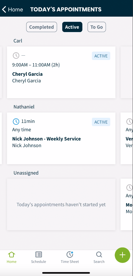 Home in the Jobber App – Jobber Help Center
