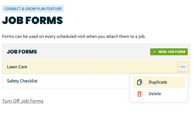 Job Forms – Jobber Help Center