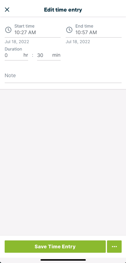 Timers and Time Sheets in the Jobber App – Jobber Help Center